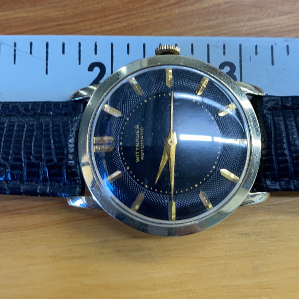 Wittnauer Authenticate 14k Solid Gold Watch - Gem